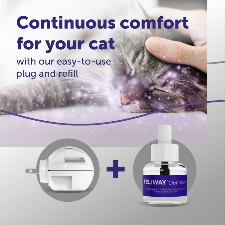 FELIWAY® Optimum Diffuser Kit | Cat Calming Pheromones