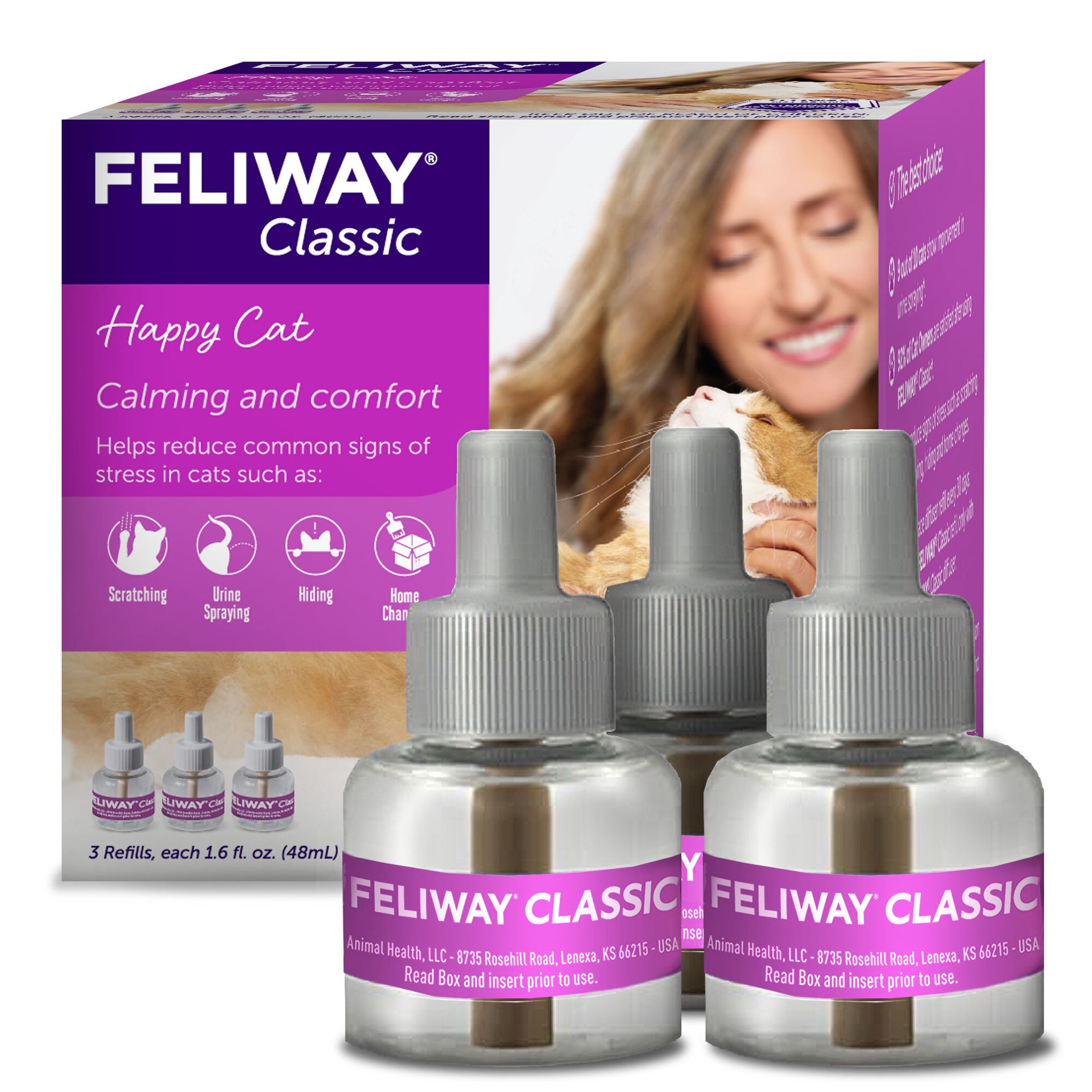 FELIWAY® Classic Refill | Pheromone Diffuser for Cats