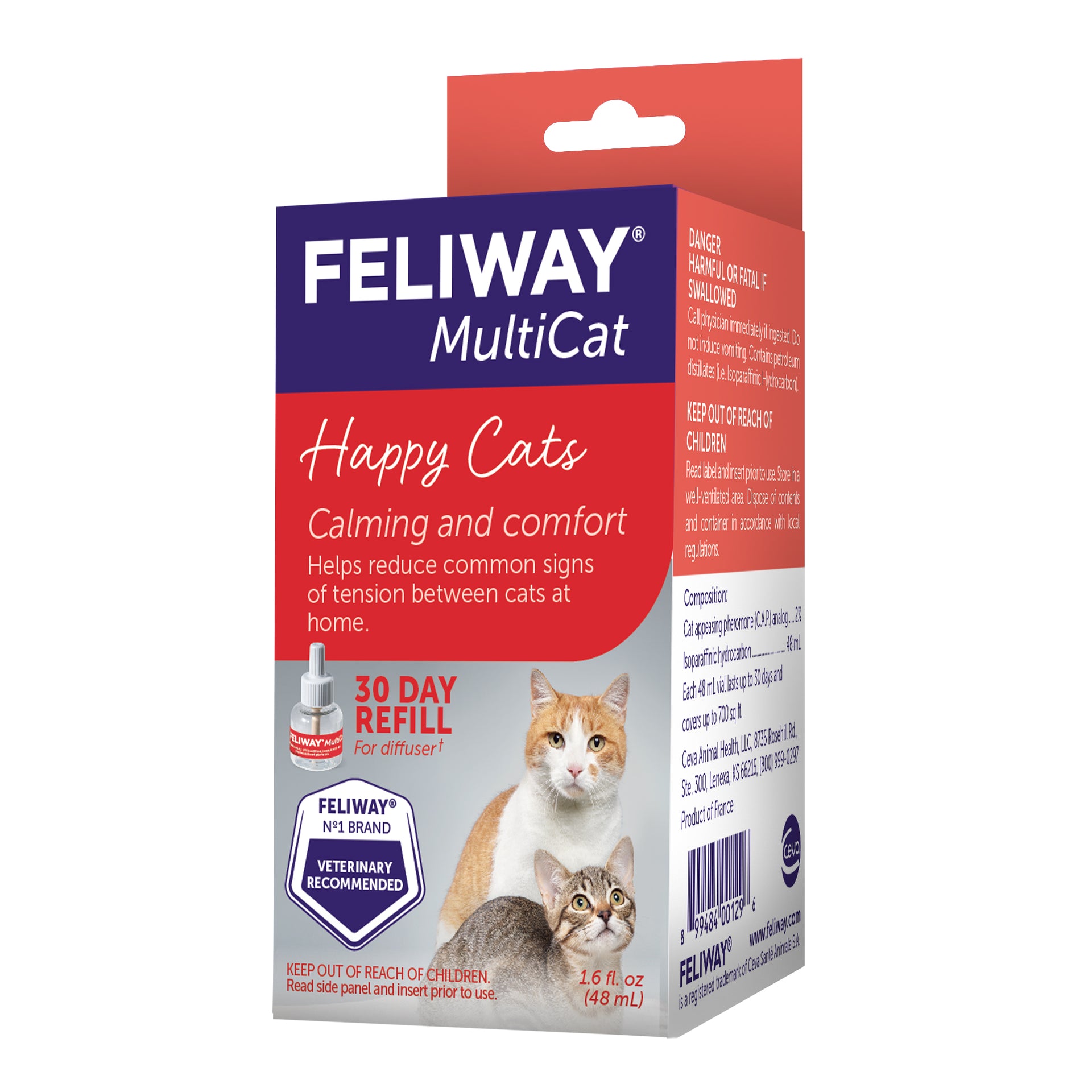 FELIWAY® MultiCat Refill | Calming Pheromone Diffuser